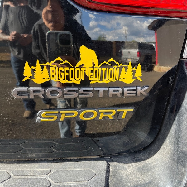 Bigfoot Edition Sub Cross Vinyl Decal Sticker Custom Made to Order Off ...