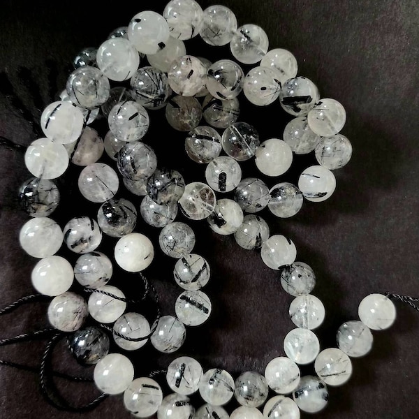 Natural Cape Amethyst Beads 6mm 8mm 10mm 12mm Round Beads White Stripes ...
