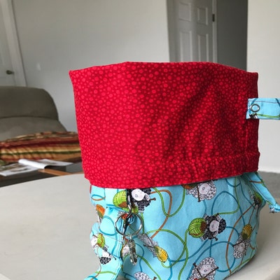 Small Knitting Project Bag - Etsy