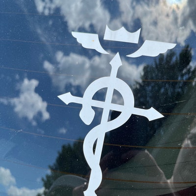 Anime Car Decal Kill La Kill Logo Katakana Vinyl Decal, Laptop Sticker ...