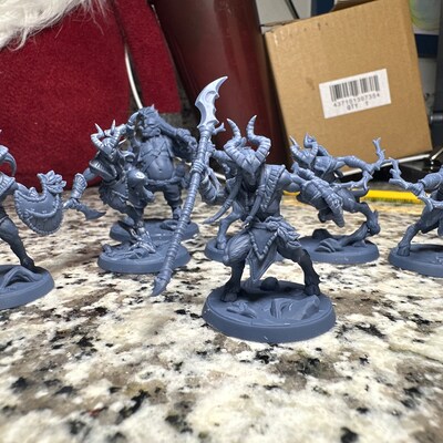 Wraiths 3D Printed Resin Miniature Tabletop Role Playing - Etsy