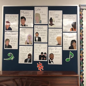 Diverse and Famous Mathematicians Bulletin Board Posters Classroom ...