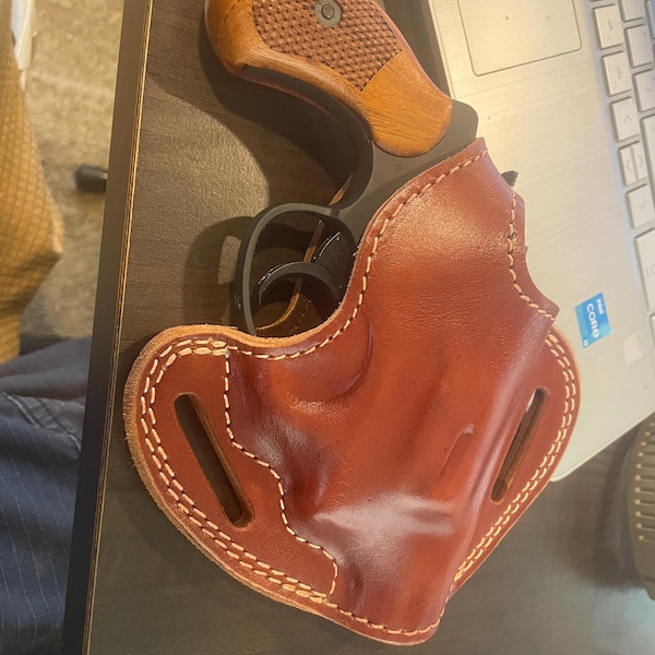 Leather IWB Holster for Smith and Wesson Model 60 Barrel 3 Inch - Etsy