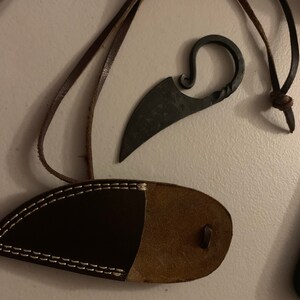 Dragons Tooth Neck Knife Foraging Tool - Etsy