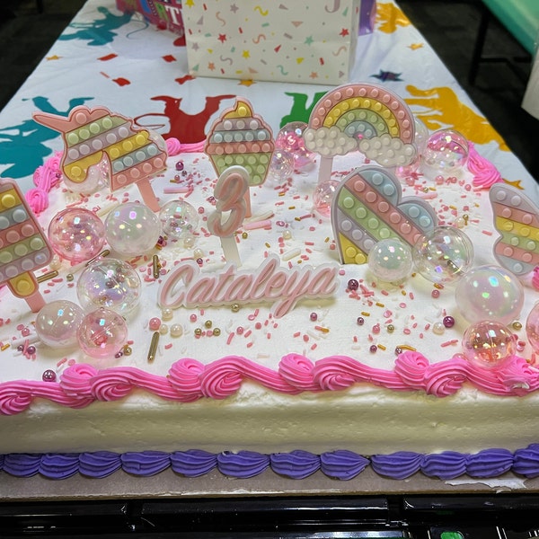 Headphone Themed Topper - Etsy