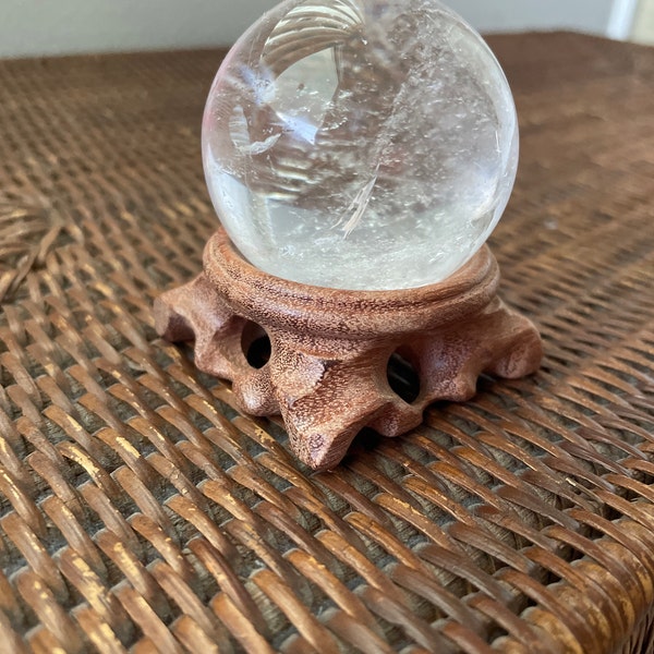 Wood Sphere Stand for 40 - 80 Mm Sphere Q56 - Etsy