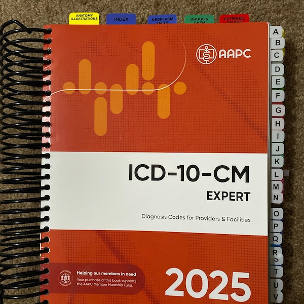 2025 ICD-10-PCS - Tabbing System | Medical Coding Tabs | Book NOT ...