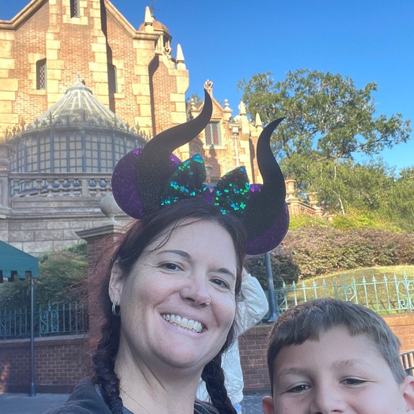 Malficent Ears, Mickey Ears, Mistress of All Evil Ears, Evil Mickey ...