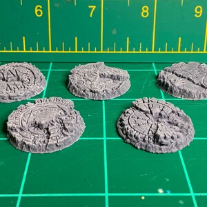 Chaos Hell Themed Bases Txarli Factory Resin Bases - Etsy