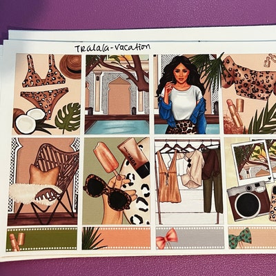 Good Morning Erin Condren Printable Planner Stickers Vertical - Etsy