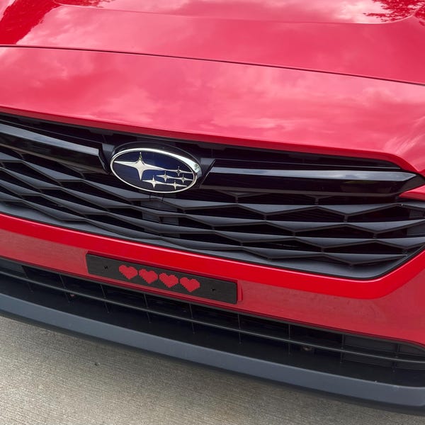 NEW Accessory for Subaru WRX Sti License Plate Delete Subaru STI ...