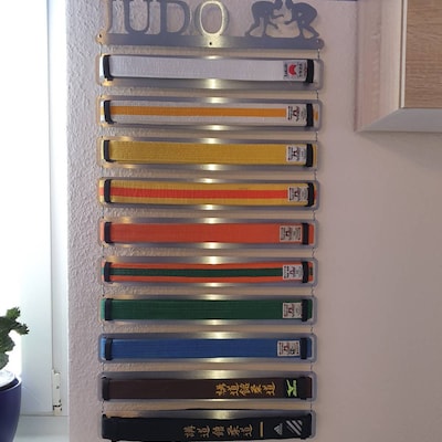 Judo Belt Display Modular Design Male OR Female Figure Options Martial ...