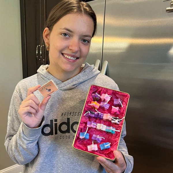 Sweet Eighteen Candle Box 16 Wishes Candle Lucky Duck Matchbox Abby ...