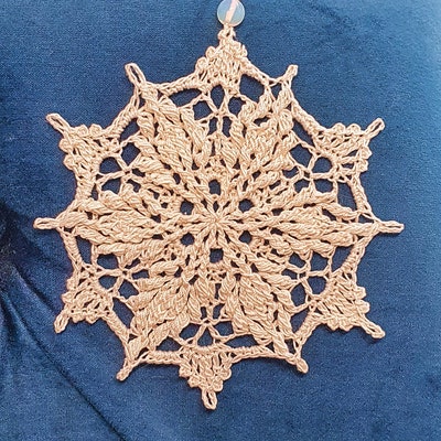 Inscribed Snowflake Crochet Pattern, PDF Digital Download - Etsy Canada