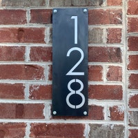 12" Custom House Number Sign - Address Sign - Address Numbers ...
