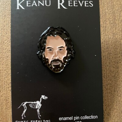 Keanu Reeves Enamel Pin LIMITED EDITION 1 Pin John Wick Gifts for Her ...