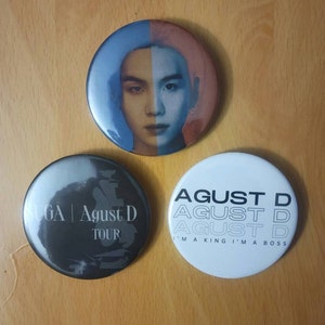 Agust D Acrylic Keychain / Sticker Pack - Etsy