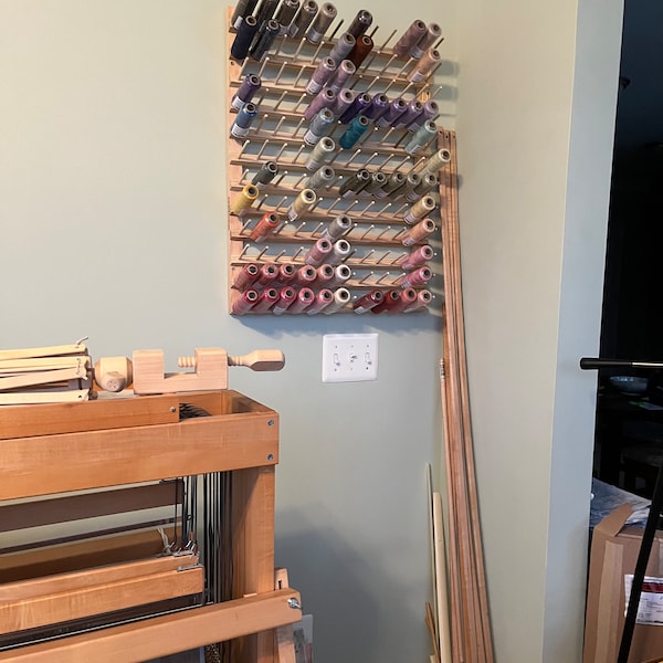 144 Spool Thread Rack-2 Inch Spacing Thread Storage, Thread ...
