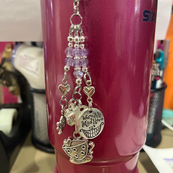 Minnie Mouse, Key, Castle, Princess, Tierra, Beaded Purse Charm ...