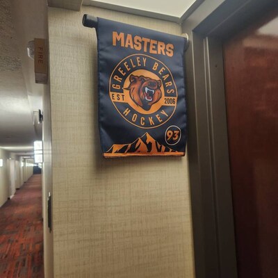 Hockey Team Locker Room Sign Locker Room Banner Locker Room Flag With ...