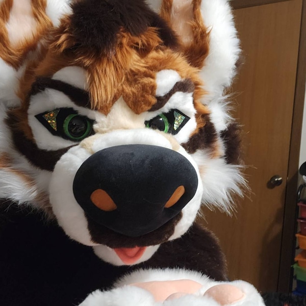 Protogen Head Custom Fursuit Head Personalized Furry Cospaly - Etsy