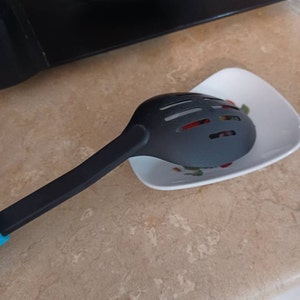 Ceramic Spoon Rest With Chili Pepper Bunch 5 Long and 3 - Etsy