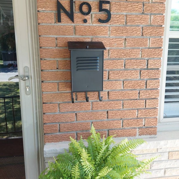 CLASSIC MODERN House Numbers, 5 Inch Address Numbers and Letters - Etsy