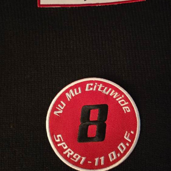 Custom Embroidered Patch - Top Rocker Flame Skull Motorcycle Biker MC ...