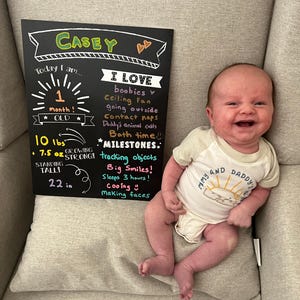 Milestone BIRTHDAY Stat Reusable Sign, 1st Birthday, Milestone Birthday ...