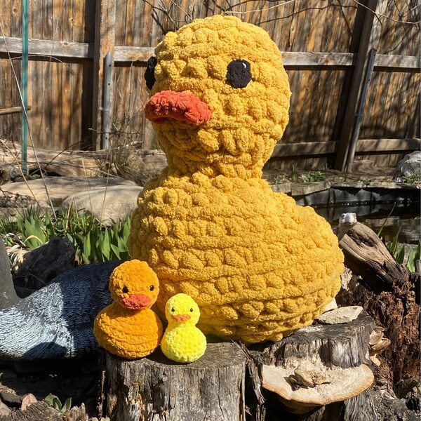 Quacken Crochet Pattern No-sew - Etsy