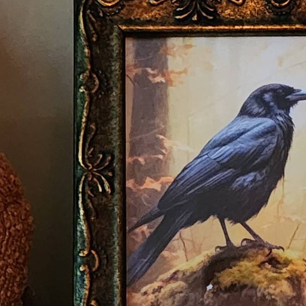 Ornate Blue Green Gold Picture Frame,vintage Blue Green Gold Ornate ...