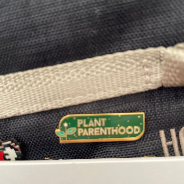 Plant Parenthood Enamel Pin | Plant Parent Pin | Plant Pin | Houseplant ...