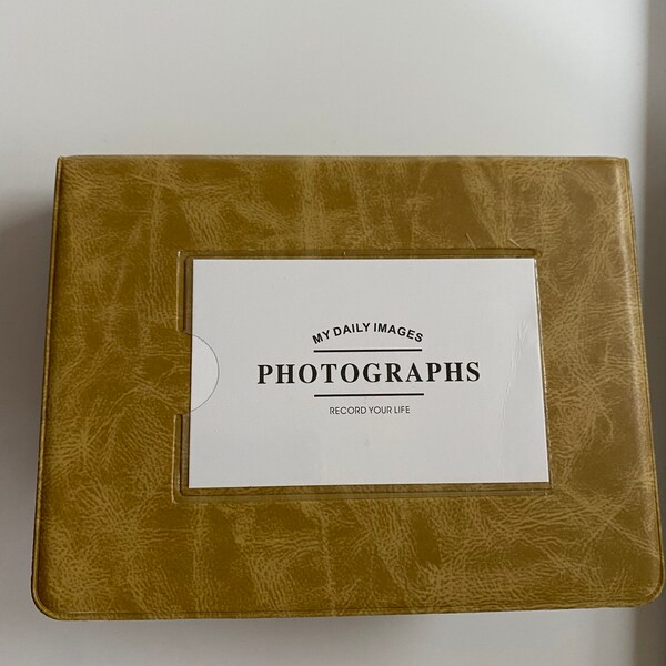 Instax Mini Photo Box, Travel Photo Box, Polaroid Mini Box, Multi Use ...