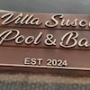 Custom Hotel Sign, Boutique Hotel Sign Personalized, Wooden Motel Sign ...