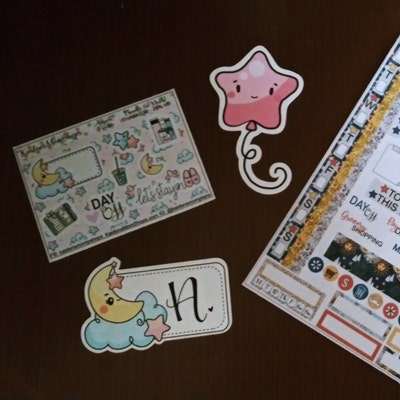 Back to School 2 Page Sticker Kit K030 - Etsy