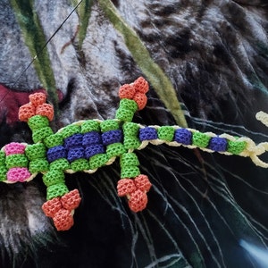 90s Bead Lizard Pattern - Etsy