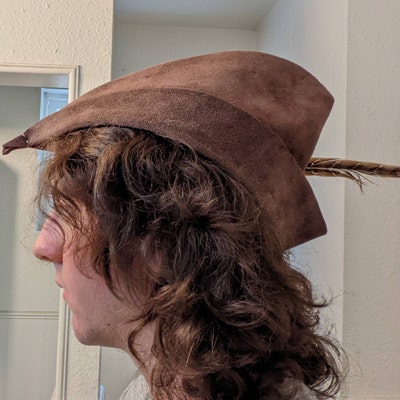 Red Suede Prince / Robin Hood / Squire Child's Hat - Etsy