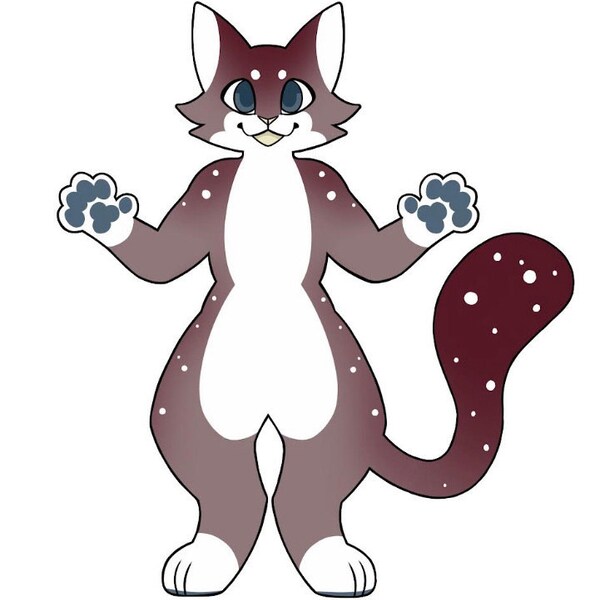 Chibi Dragon Furry Base // Digital Fursona Coloring Base Pack - Etsy