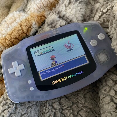 Glacier Blue Nintendo Gameboy Advance Backlit IPS V2 GBA - Etsy