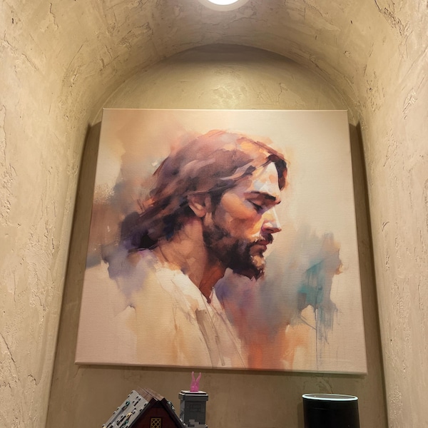 Jesus ART PRINT - in Humility Our Savior by Jay Bryant Ward | Jesus ...