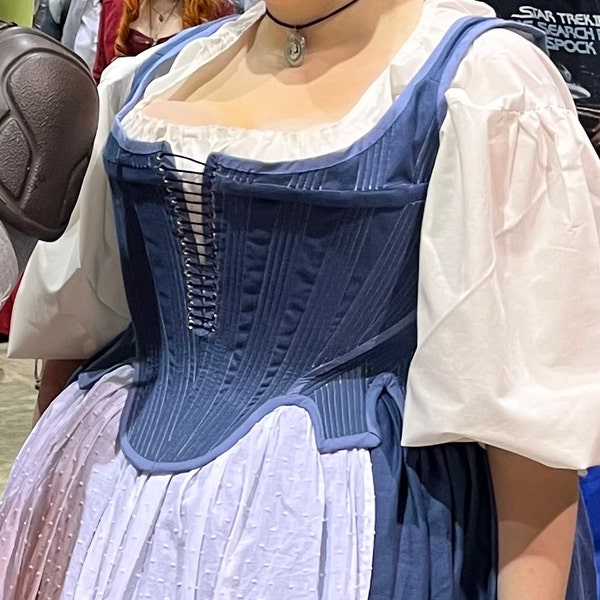 1760 Stays Pattern - Standard Sizes - Ref Duchesse - 18th Century ...