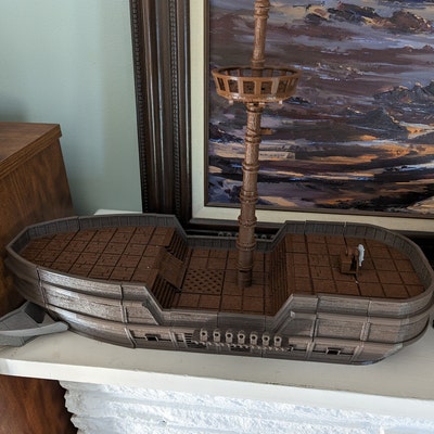 Huge Basic Galleon Ship for 28mm Gaming, Ghosts of Saltmarsh, D&D, Rpg ...