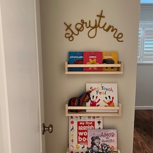 Storytime Wall Rope Wire Phrase for Nursery Kids Room - Etsy