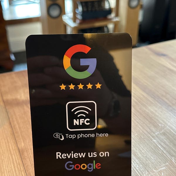 Google Review Stickers, QR Code Stickers, Custom Stickers, Printed ...