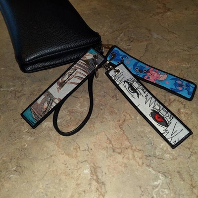 Embroidered Key Tag / Jet Tag - Etsy