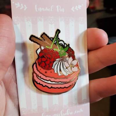 Macaron Wonderland Enamel Brooches Pins - Etsy