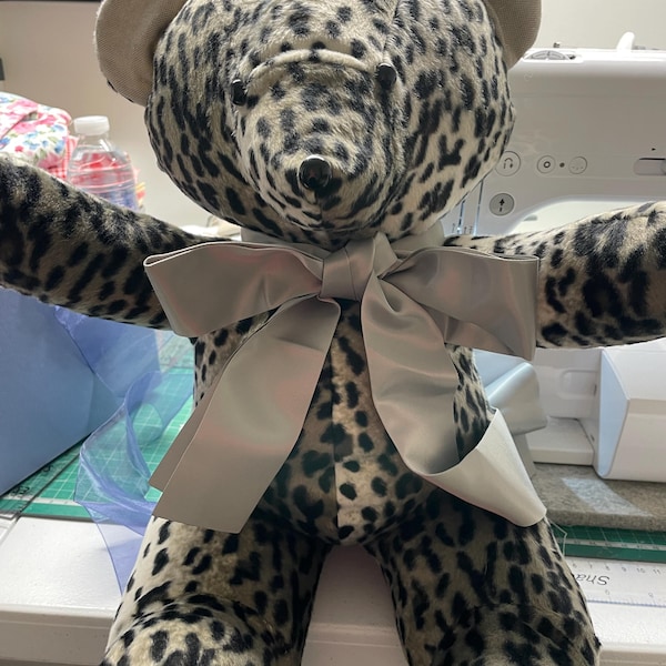 Memory Teddy Bear Keepsake Plush Sewing Pattern & VIDEO Tutorial ...