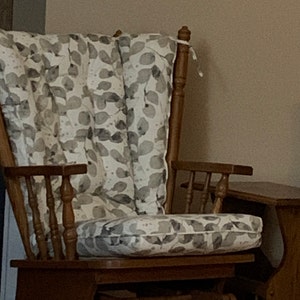 Wingback Rocker Replacement Cushions / 4 Post Rocker Cushions ...