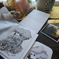 Duma Key Pen and Ink Signed Illustration PRINT Various Sizes Available ...