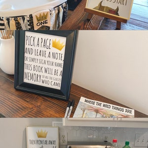 PRINTABLE, Where the Wild Things Are Party, Set of 3, INSTANT DOWNLOAD ...